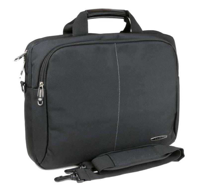 Taška na notebook D&N textilná polstrovaná čierna