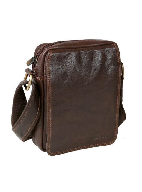 SENDI Design| Crossbody taška 21x16 cm s prednou chlopňou CT52006-BR ...